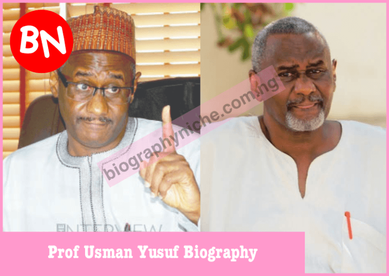 Prof Usman Yusuf Biography: Net Worth, Age, State of Origin, Wife • Biographyniche